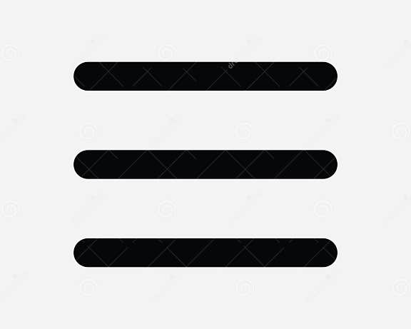 Hamburger Menu Line Three Lines 3 Web Navigation App Ux Ui Uxui More 3965