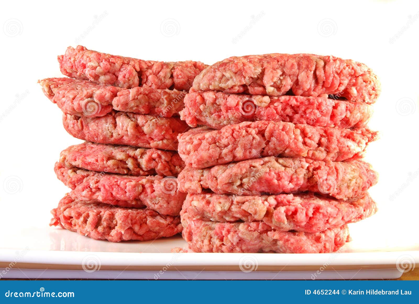 Hamburger Patties stock photo. Image of patties, patty - 4652244