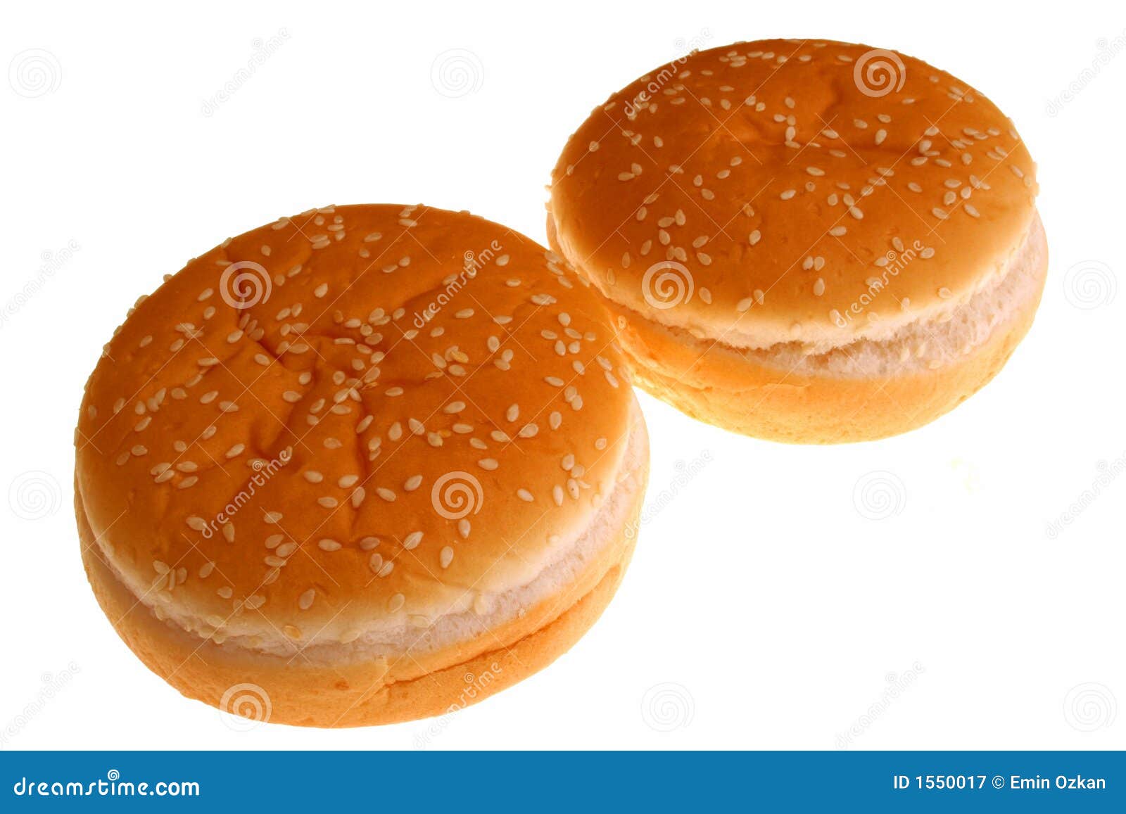 Hamburger rolls stock image. Image of roll, cooked, baked - 1550017