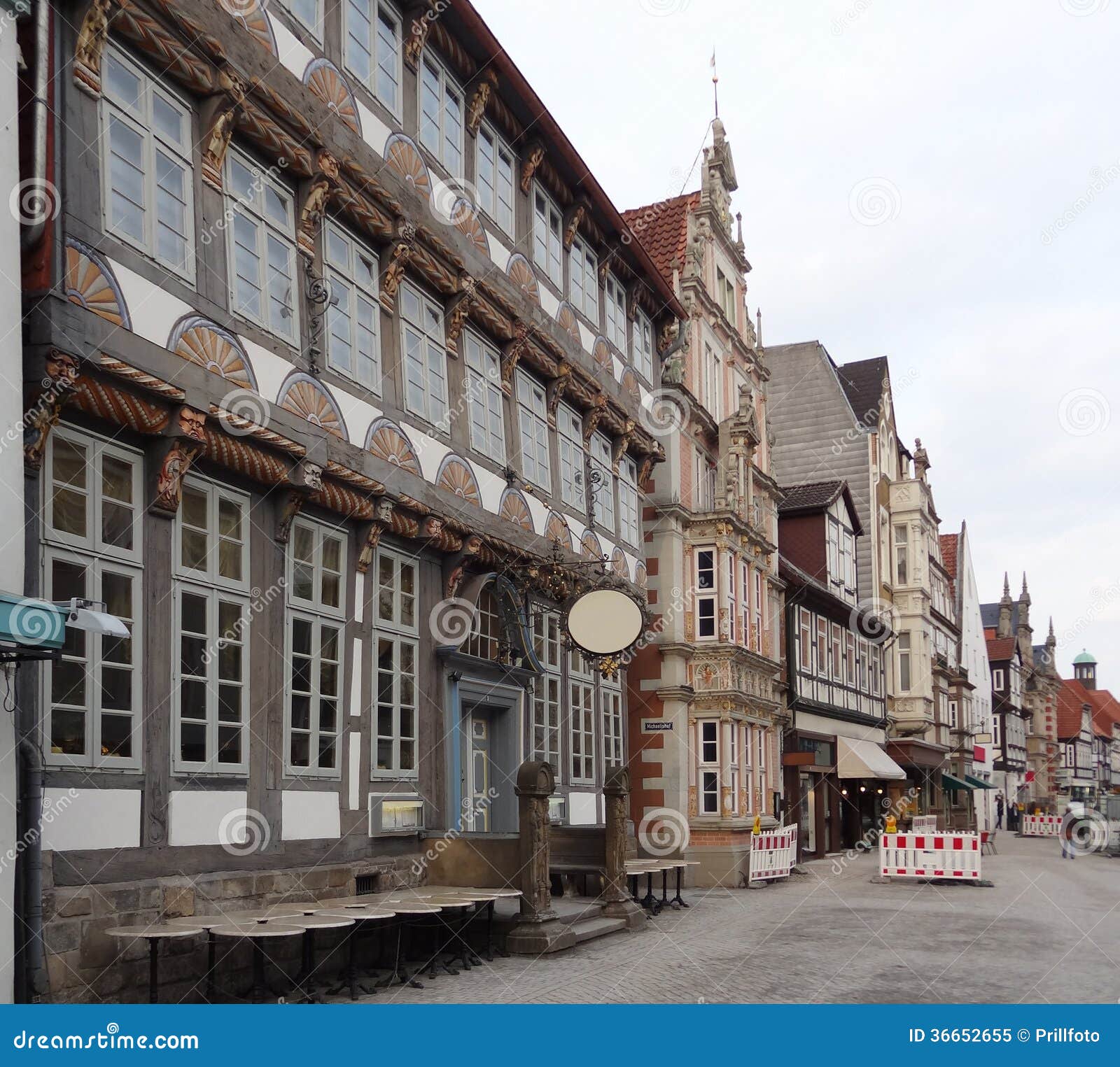 Hamelin stock image. Image of alleyway, tradition, medieval - 36652655