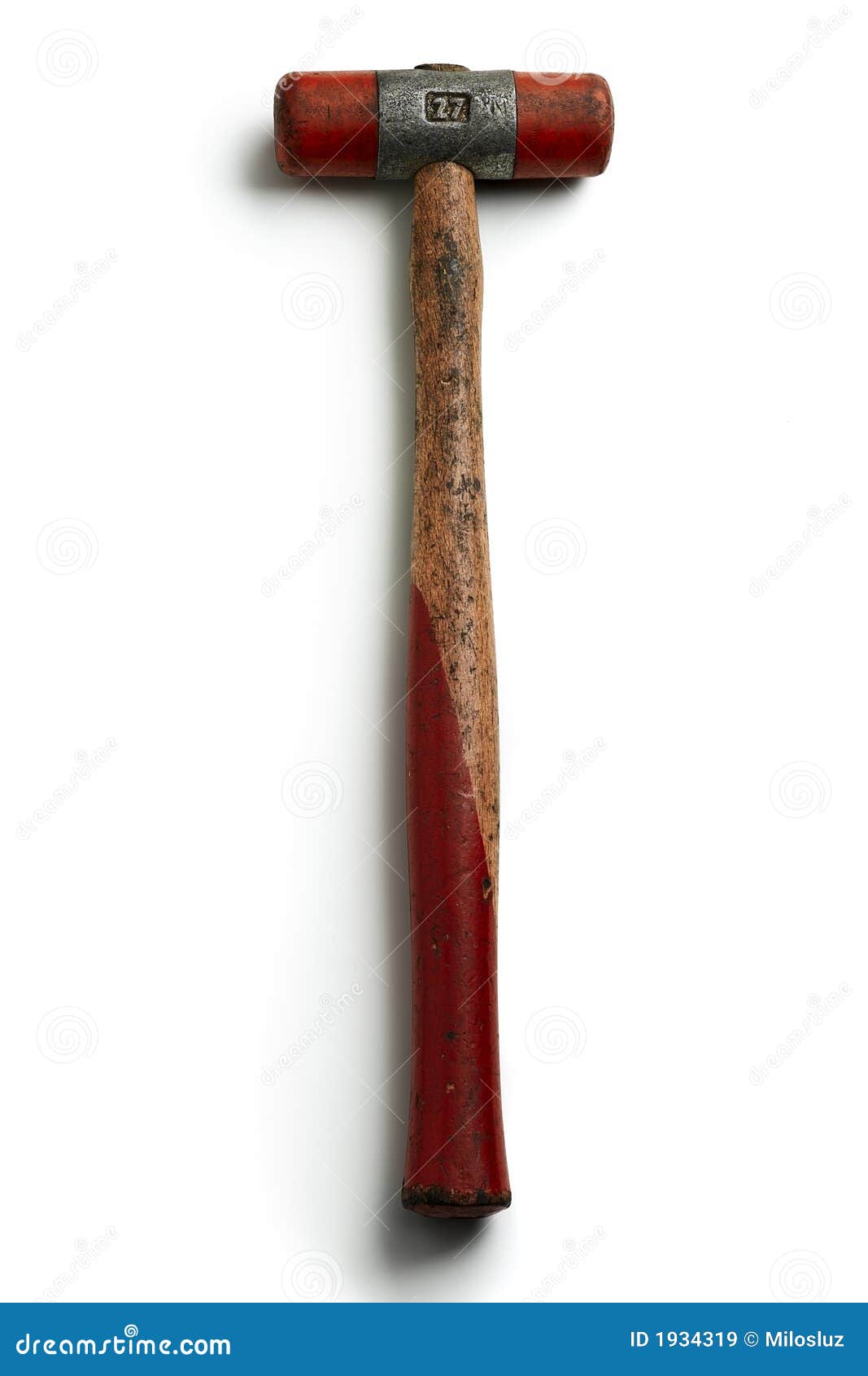 Hamer stock afbeelding. Image of grunge, hamer, gebruikt - 1934319