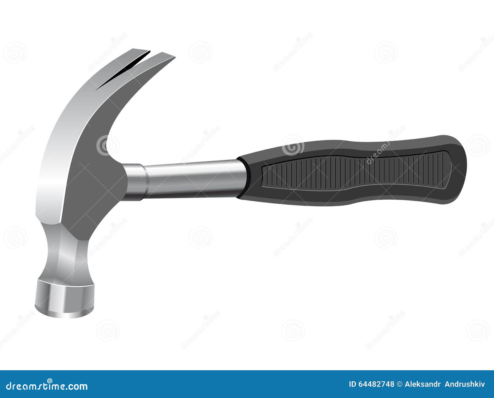 Hamer vector illustratie. Illustration of handvat, apparatuur - 64482748