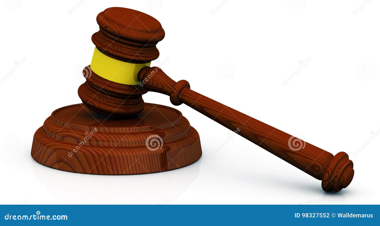 Hamer van de rechter stock illustratie. Illustration of onschuld - 98327552