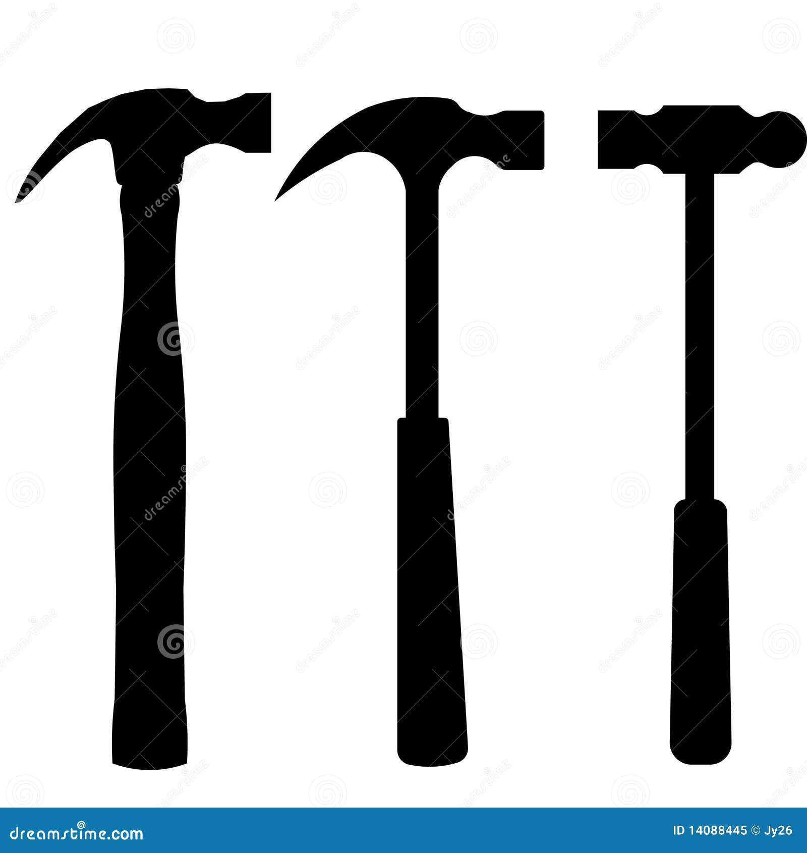 Hamers vector illustratie. Illustration of inzameling - 14088445