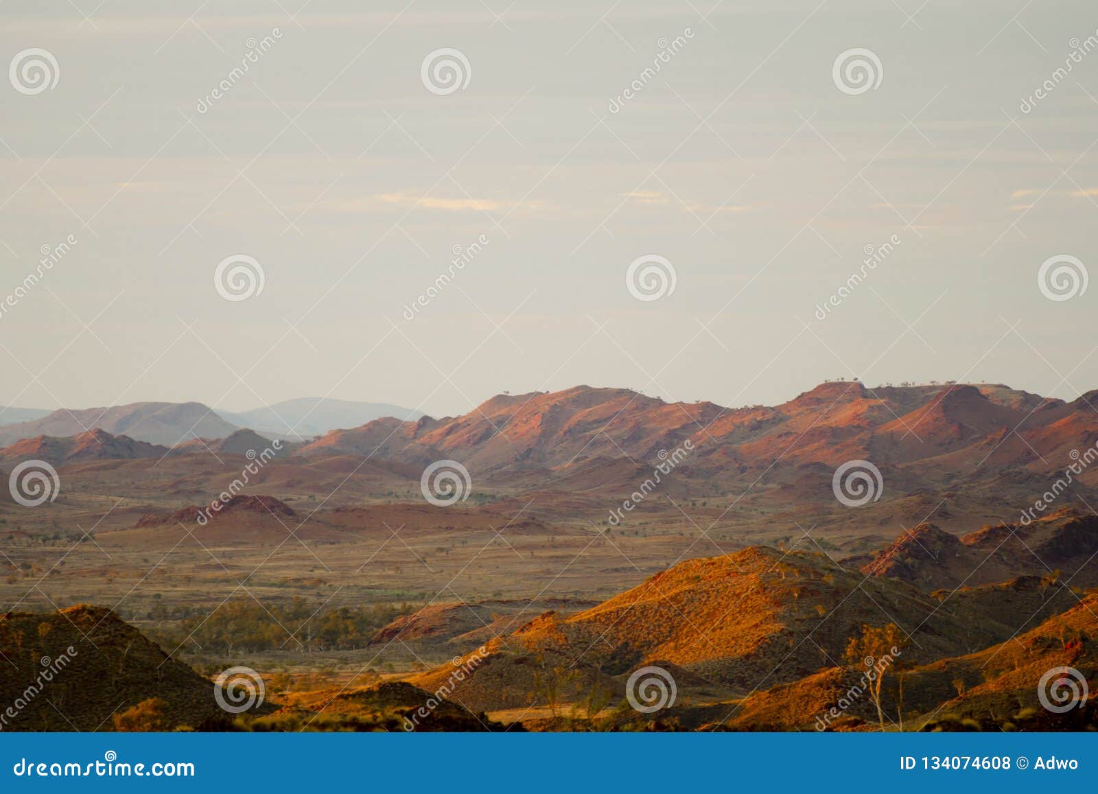 Hamersley Range stock photo. Image of explore, pilbara - 134074608