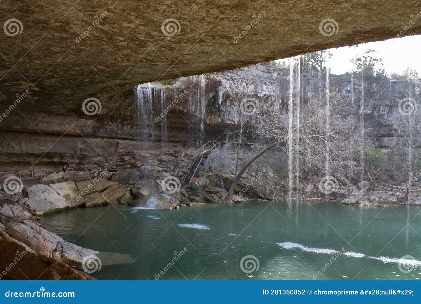 Hamilton pool, TX - USA stock photo. Image of hole, preserve - 201360852