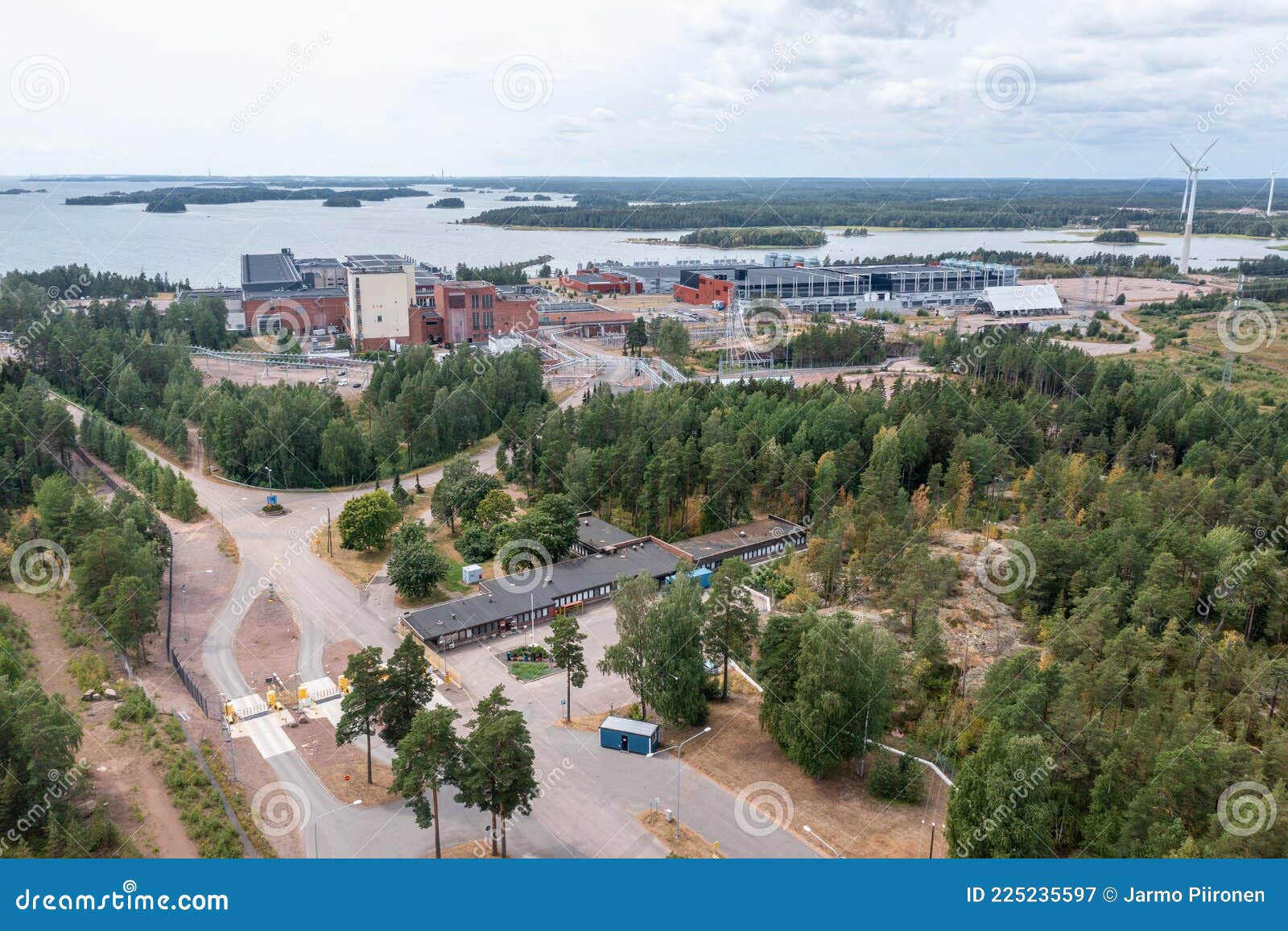 Google Data Center in Summer in Hamina, Finland Editorial Photography ...