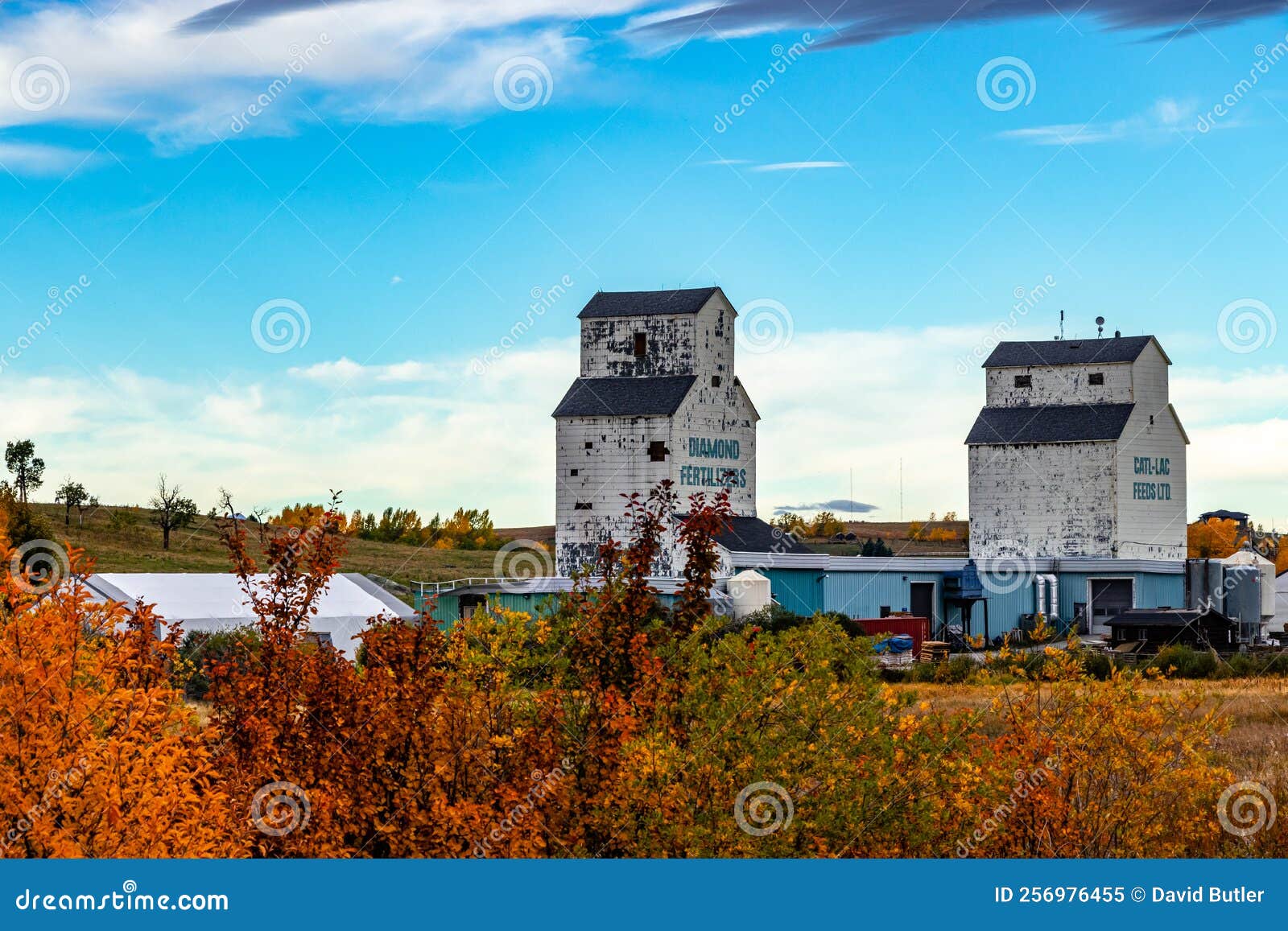The Hamlet of De Winton in Foothills County Alberta Canada Editorial ...