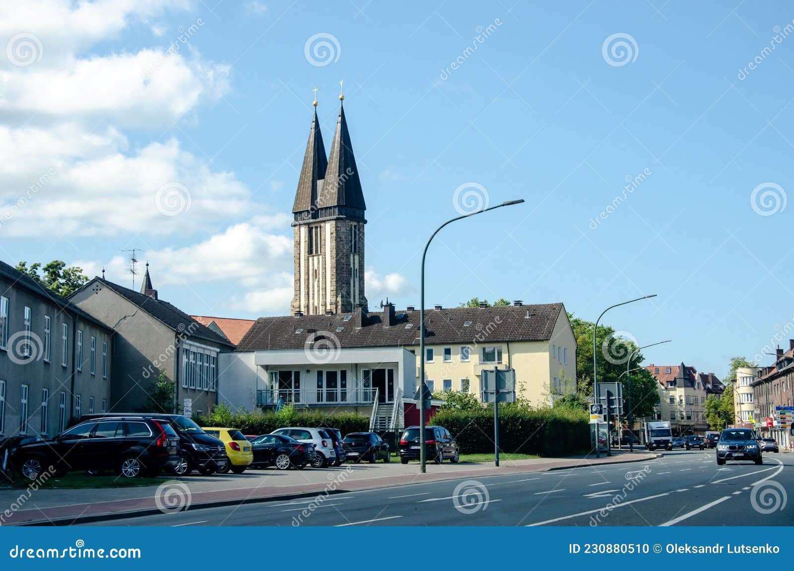 Hamm, Germany - August 24, 2021: Streets of Hamm Editorial Image ...