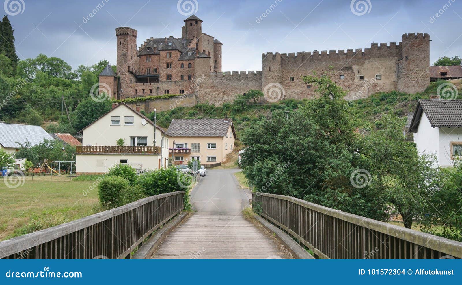 Hamm Kasztel, Eifel, Niemcy Obraz Stock Editorial - Obraz złożonej z ...