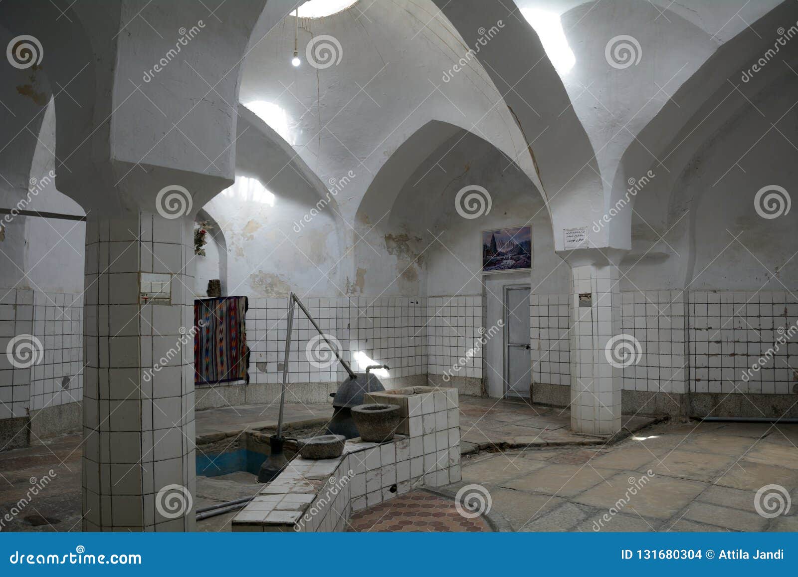 Hammam-e Khan, Kashan, Iran Editorial Stock Image - Image of outdoor ...