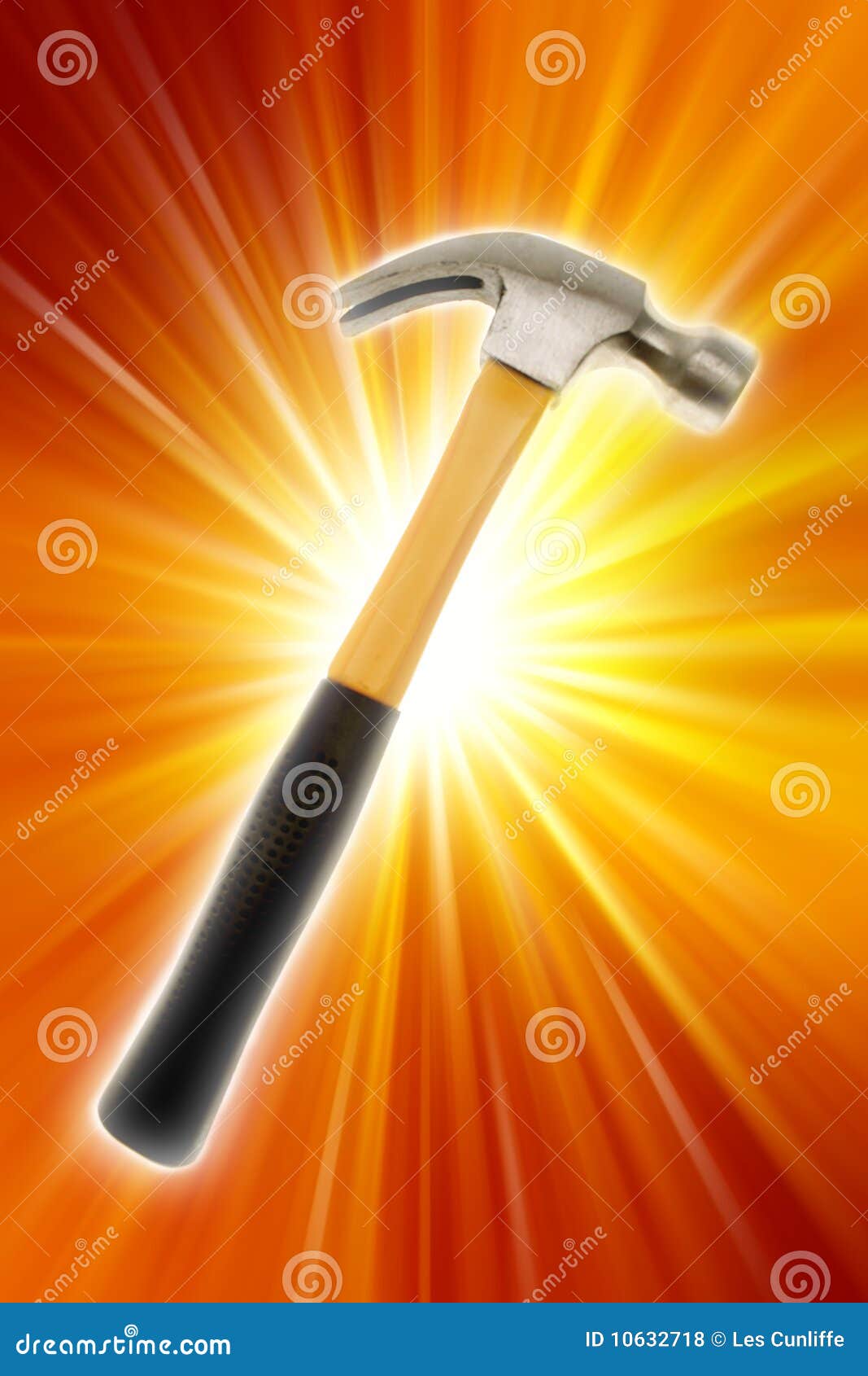 Hammer stock photo. Image of single, hammer, macro, object - 10632718