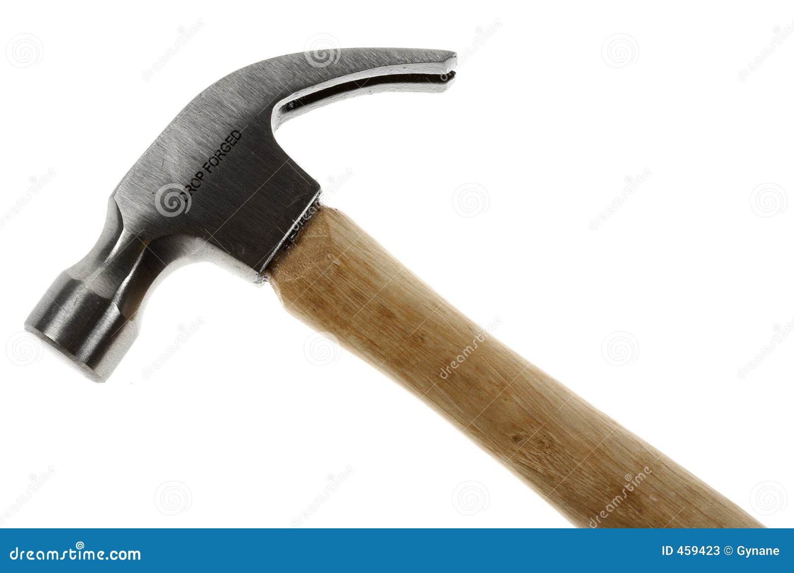 Hammer stockbild. Bild von holzhammer, einzelteil, einzeln - 459423