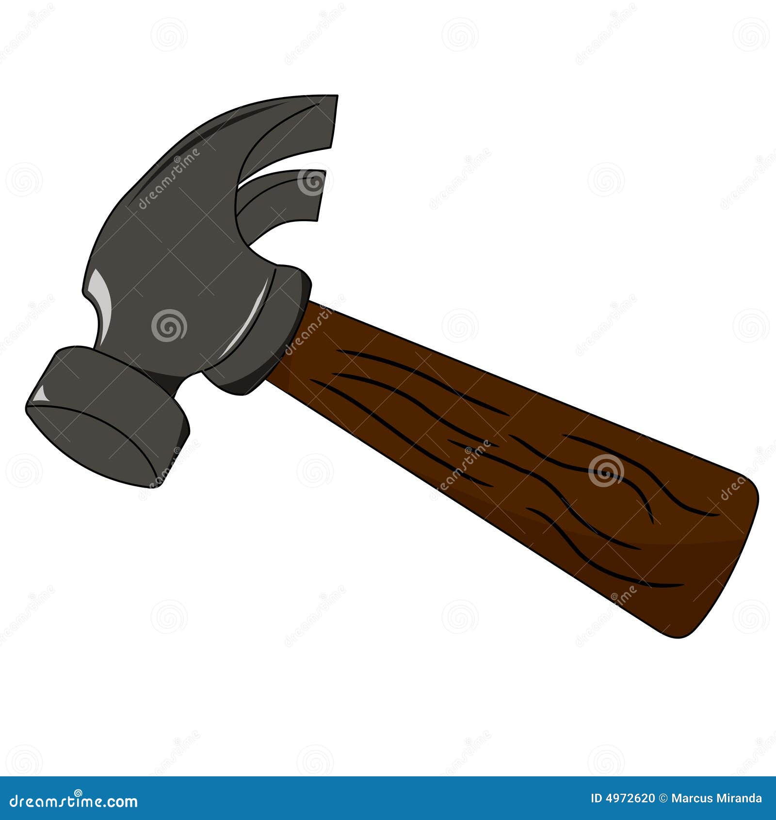 Hammer Cartoon Vector | CartoonDealer.com #45726257