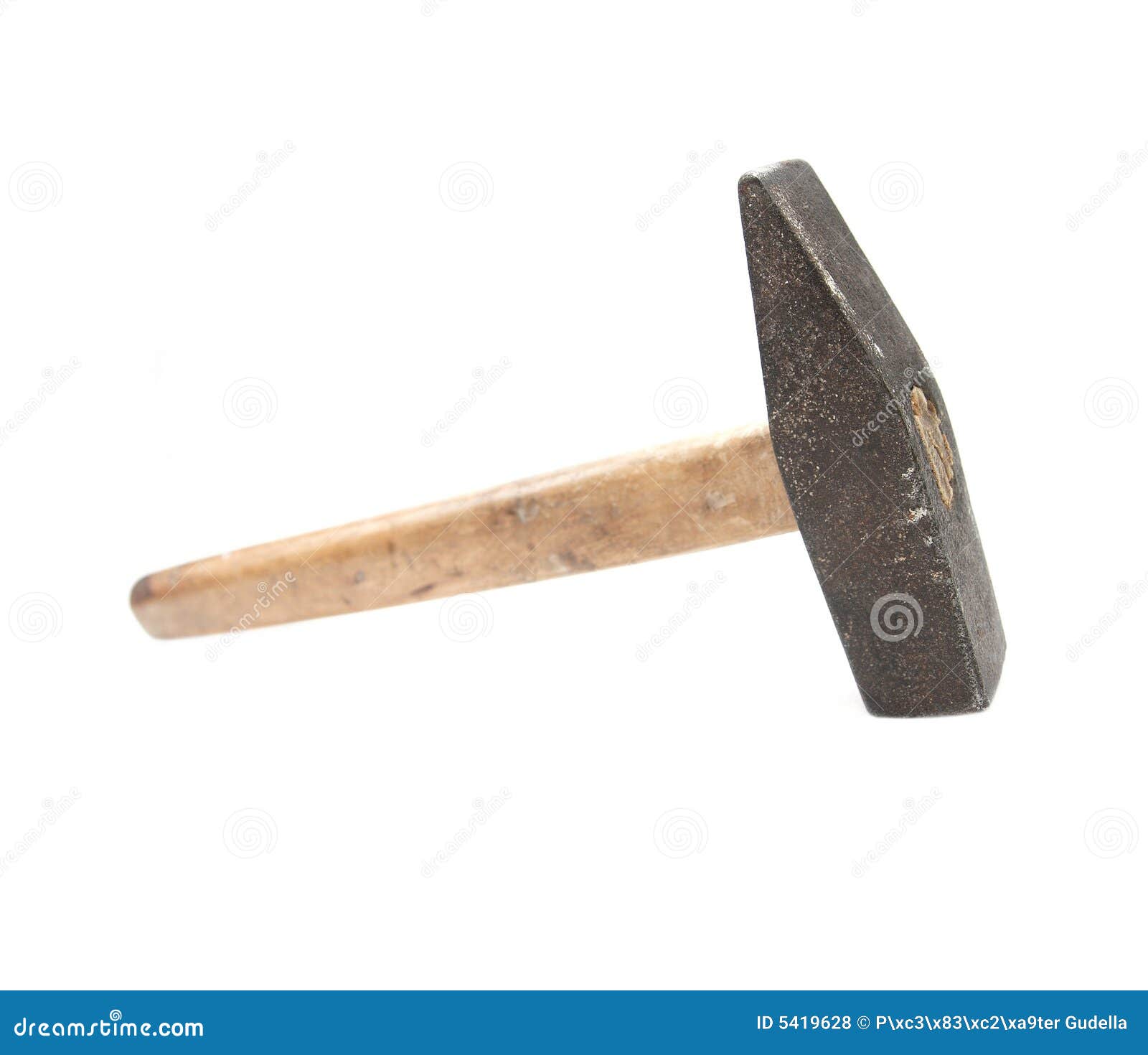 Hammer stock photo. Image of crush, tool, heavy, white - 5419628