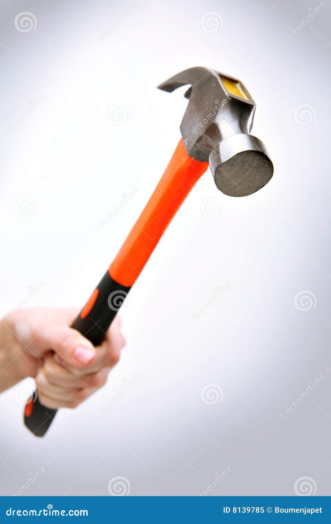 Hammer stockbild. Bild von fortschritt, baumuster, genauigkeit - 8139785