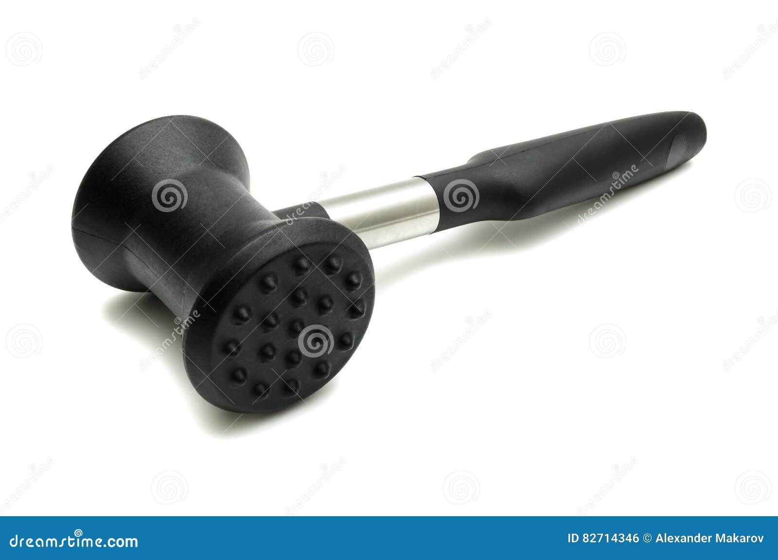 Hammer for Beating the Meat Stock Photo - Image of kitchen, handle ...