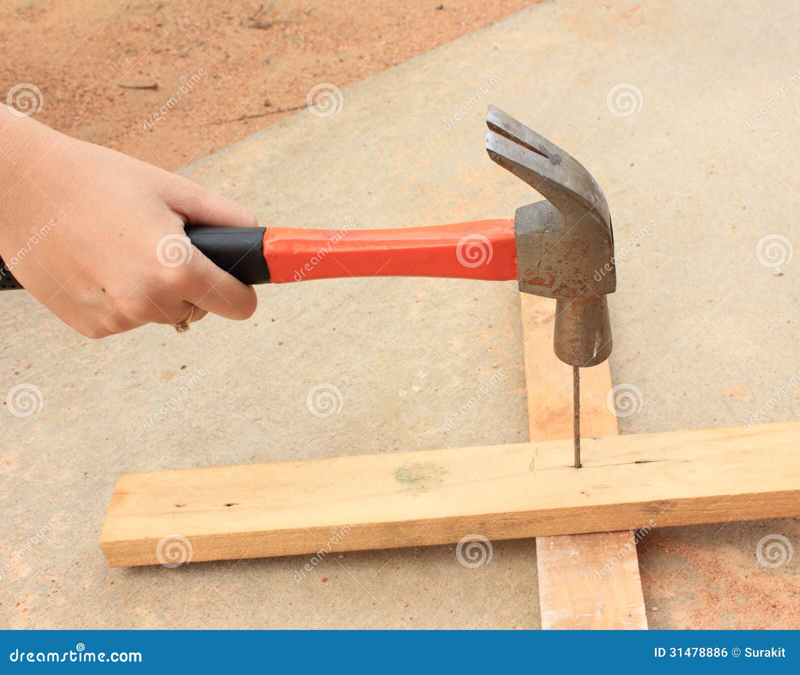 Hammer stock photo. Image of carpenter, steel, improvement - 31478886