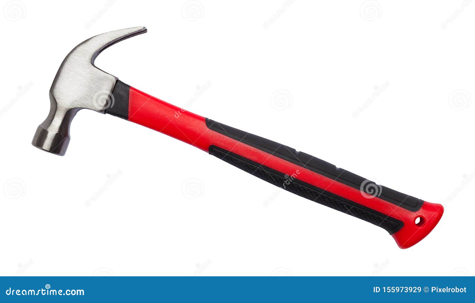 Hammer Cut Out stock image. Image of claw, isolated - 155973929