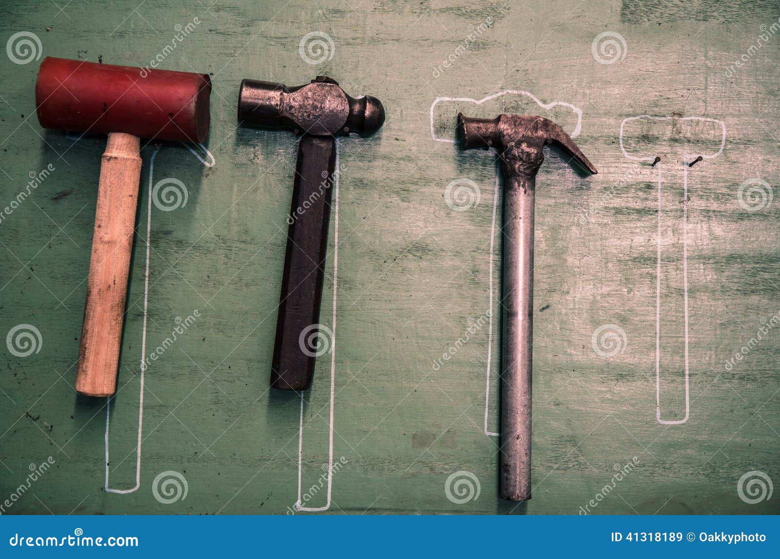 Hammer Hanging stock image. Image of equipment, wrench - 41318189