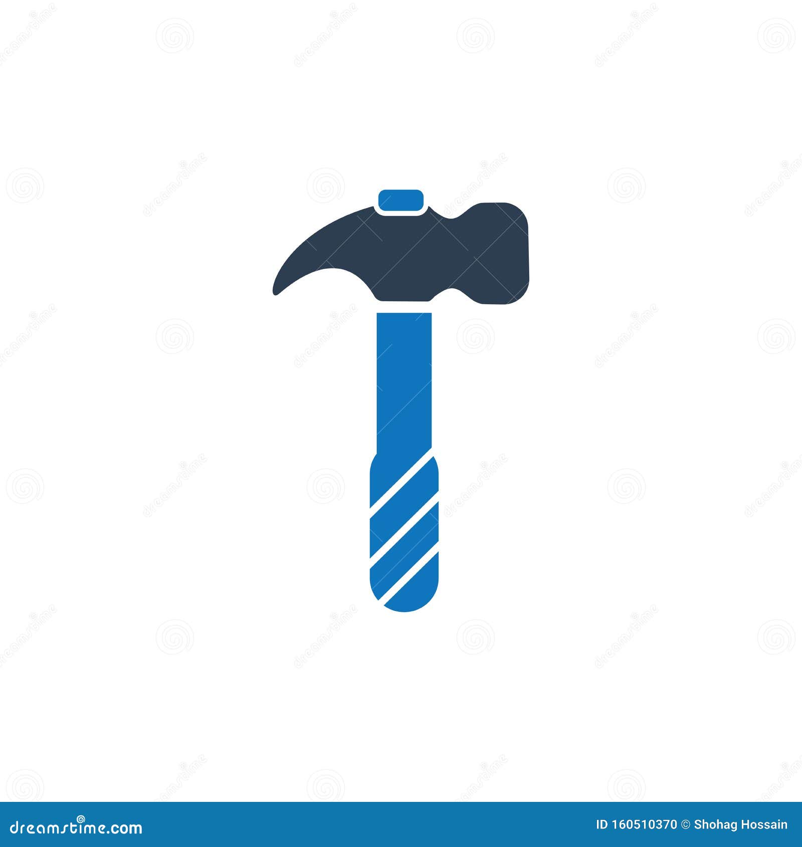 Hammer Icon. Hammer Constructions Building Icon Stock Vector ...
