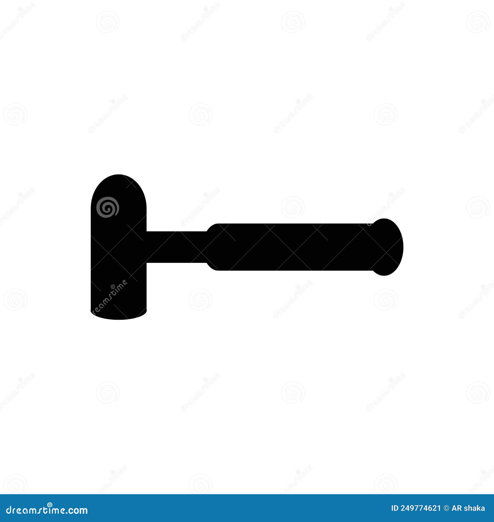 Hammer Icon Logo, Vector Design Stock Vector - Illustration of ...
