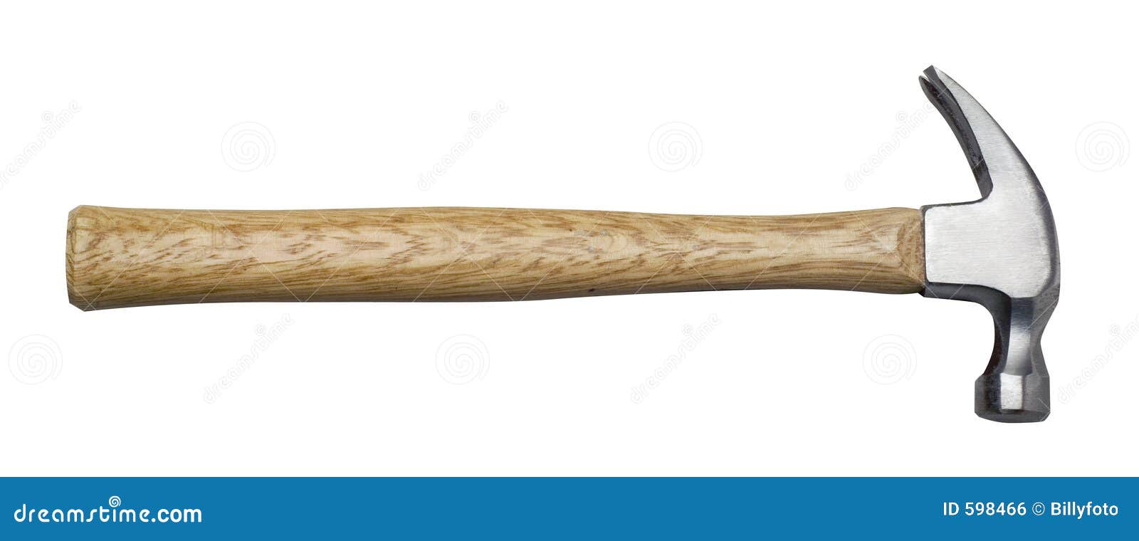 A Hammer, Isolated On White Background Royalty-Free Stock Photography ...