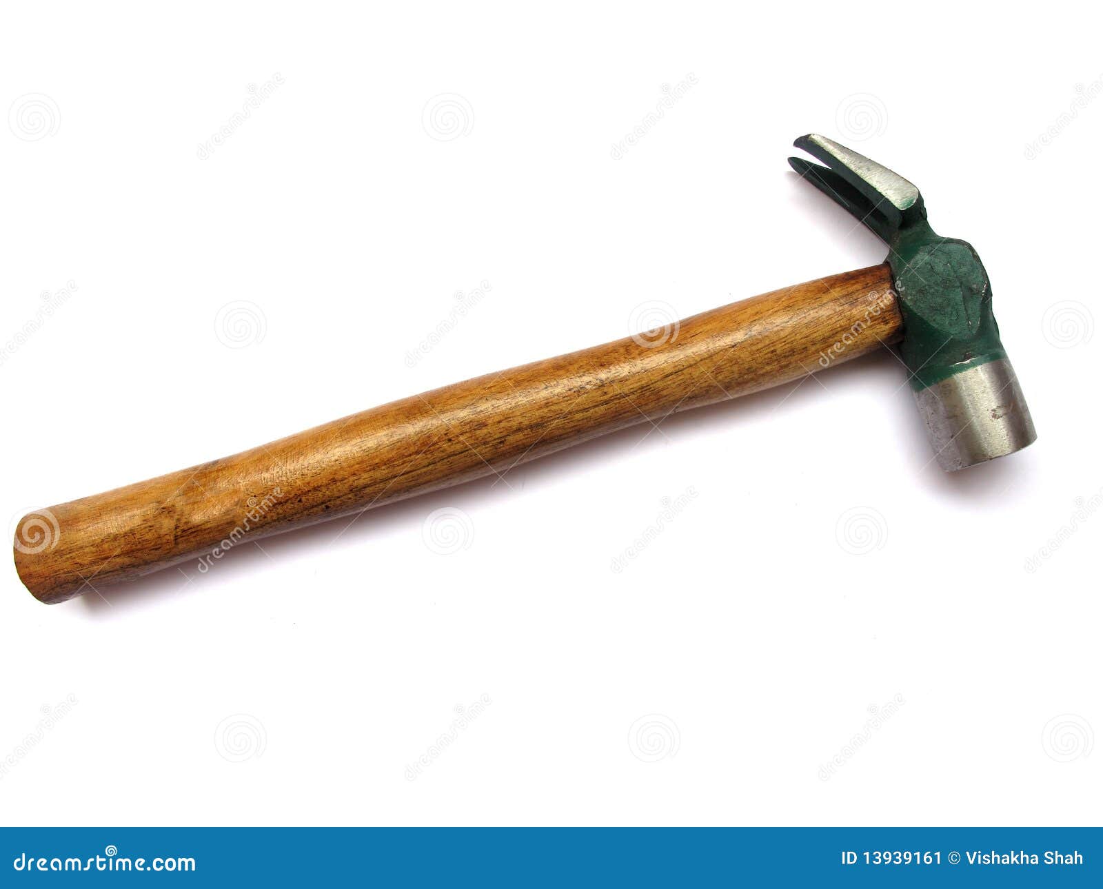 Hammer Isolated on White stock image. Image of home, equipment - 13939161