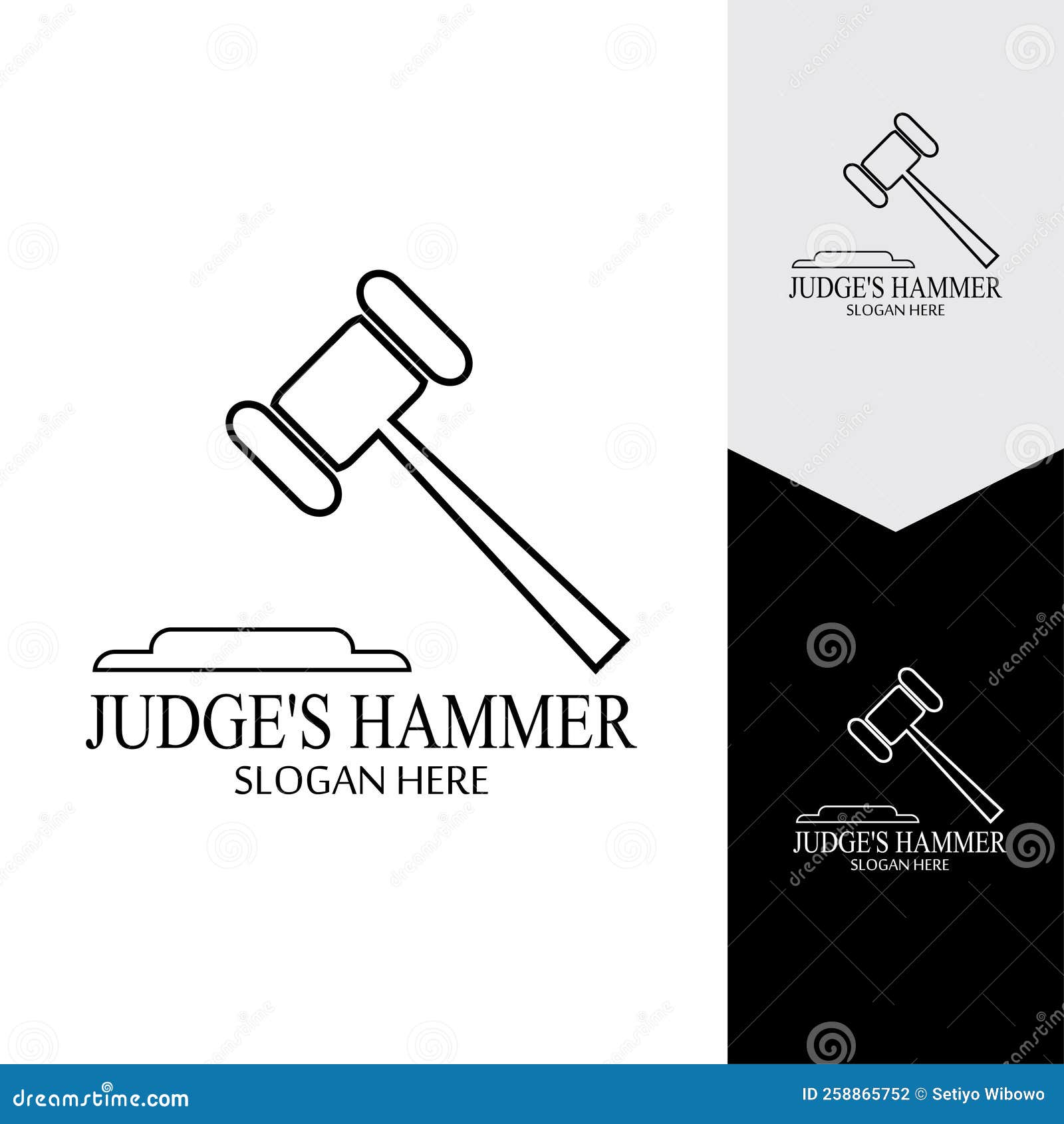 Hammer of a Judge Icon Vector Stock Vector - Illustration of business ...