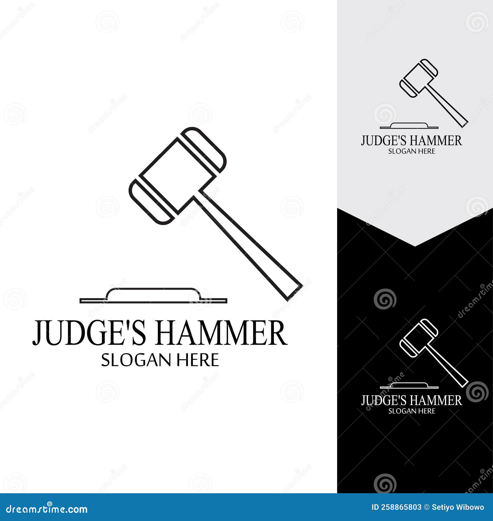 Hammer of a Judge Icon Vector Stock Vector - Illustration of lawyer ...