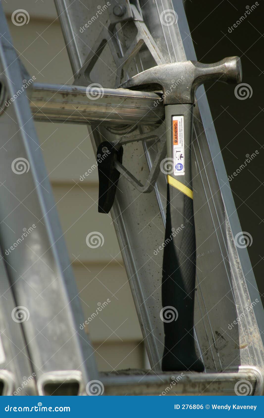 Hammer and Ladder stock photo. Image of extension, repair - 276806