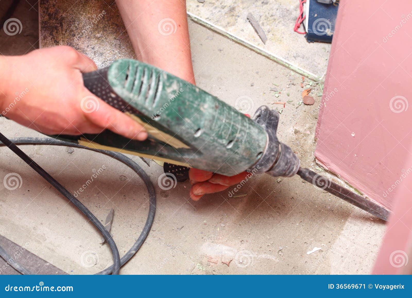 Hammer Mason Work Floor Tool Stock Image - Image of industry, hard ...