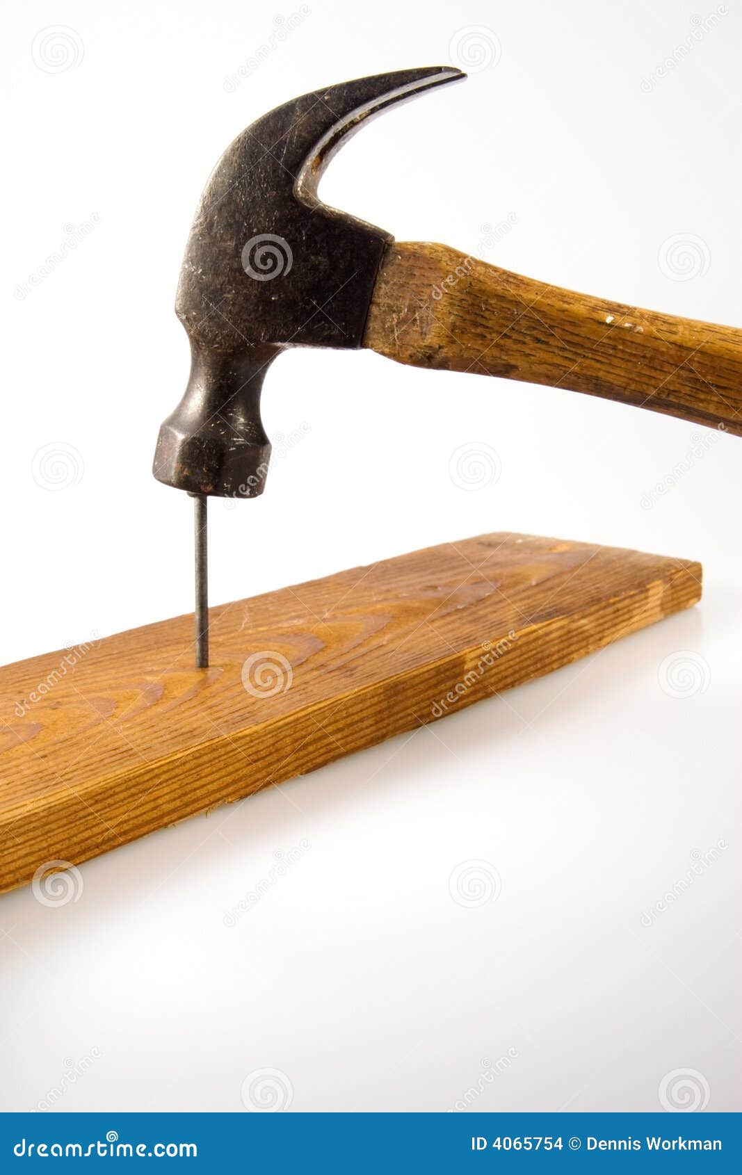 Hammer and Nail stock photo. Image of sledges, driving - 4065754