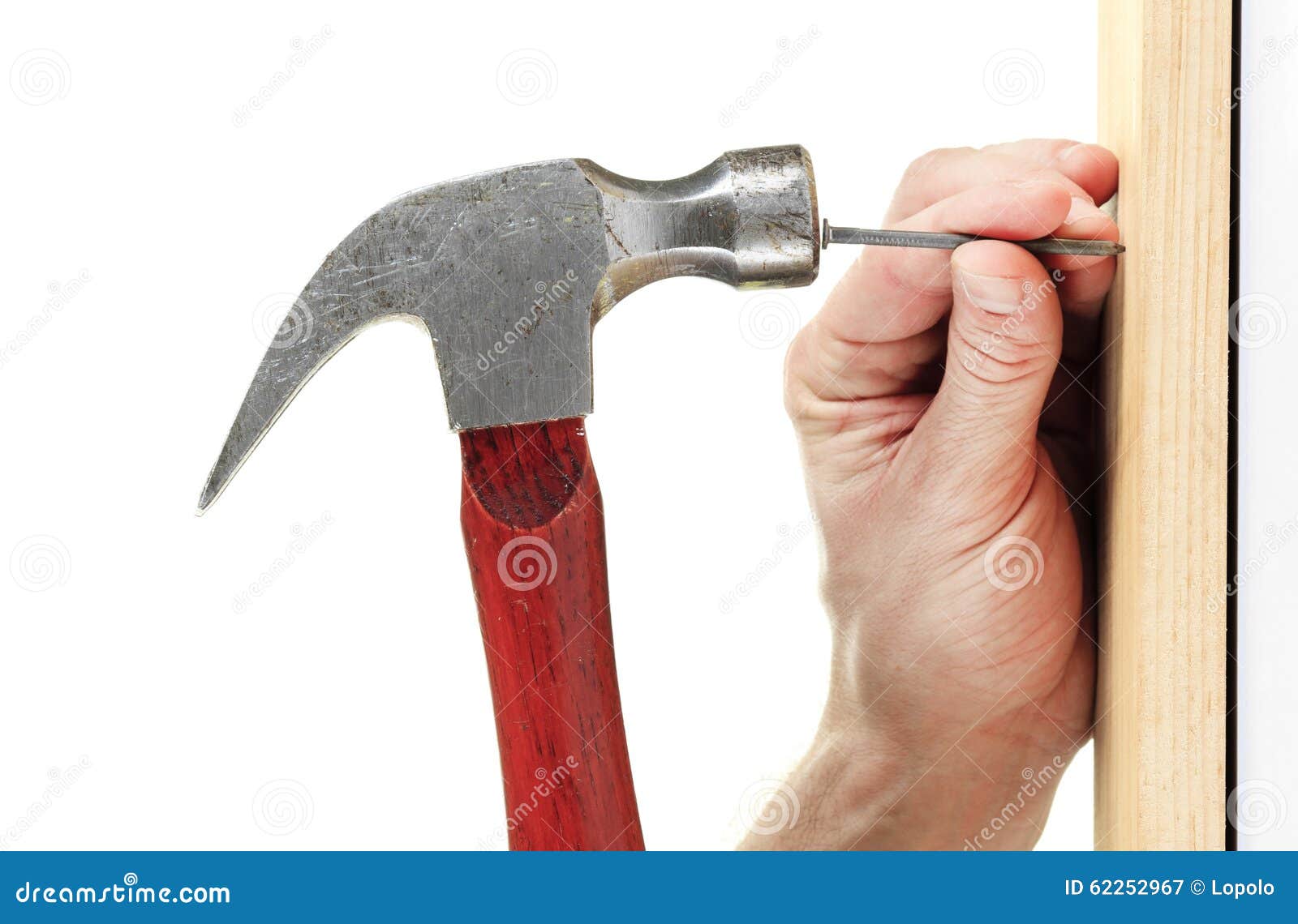 Hammer And Nail Stock Image | CartoonDealer.com #13334761