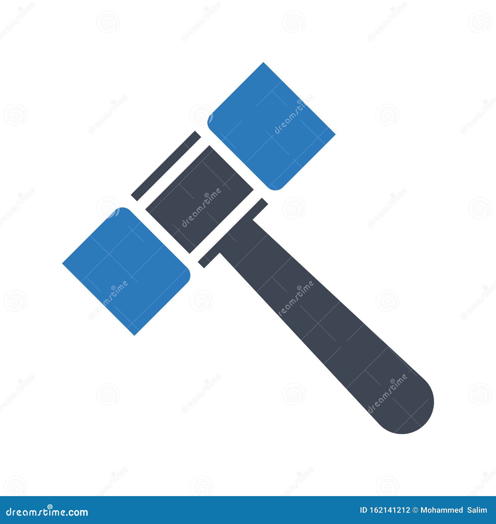 Hammer Repair, Construction Icon Stock Vector - Illustration of sign ...