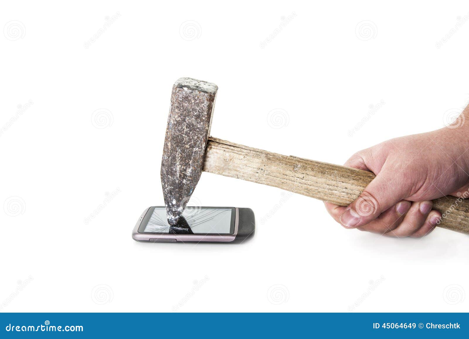 Hammer on screen stock image. Image of display, framing - 45064649