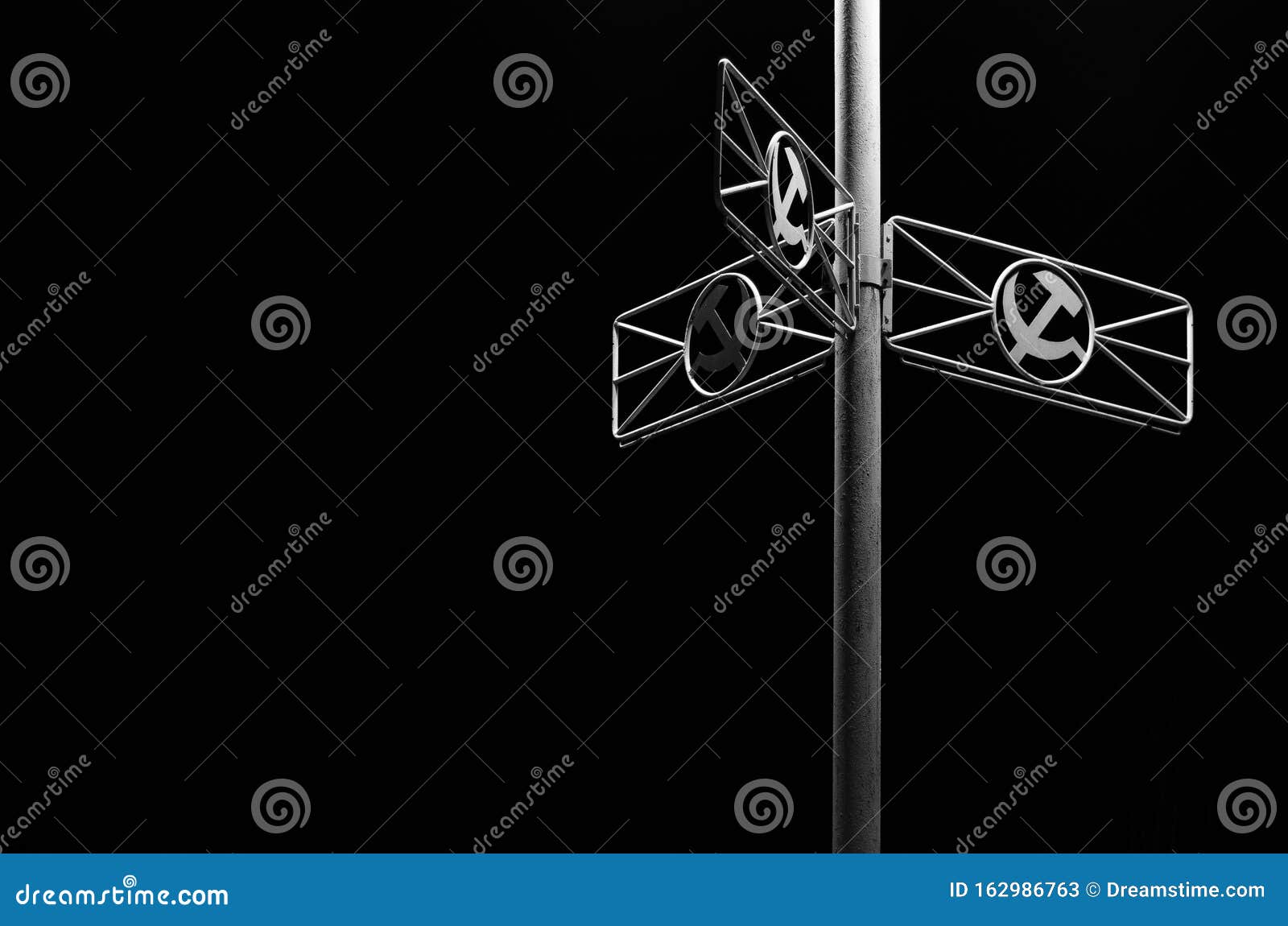 Hammer and sickle stock image. Image of symbols, black - 162986763