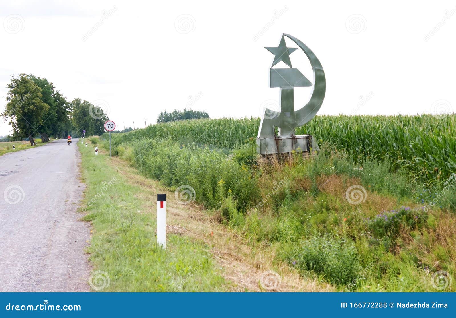 Hammer and Sickle of the Soviet Period, a Symbol of the Soviet Era by ...