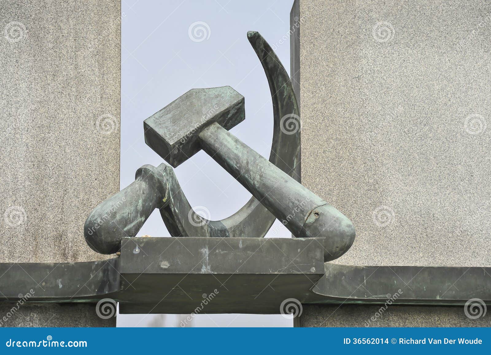 Hammer & Sickle stock photo. Image of glasnost, remember - 36562014