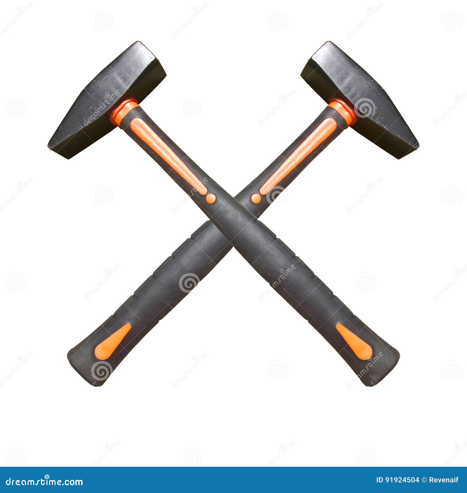 Crossed Rock Hammers