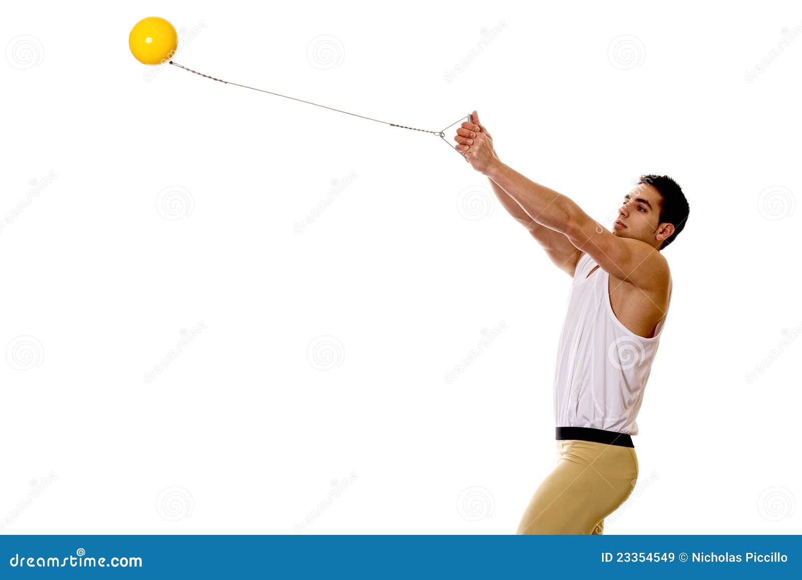 Hammer Throw stock image. Image of caucasian, hammer - 23354549