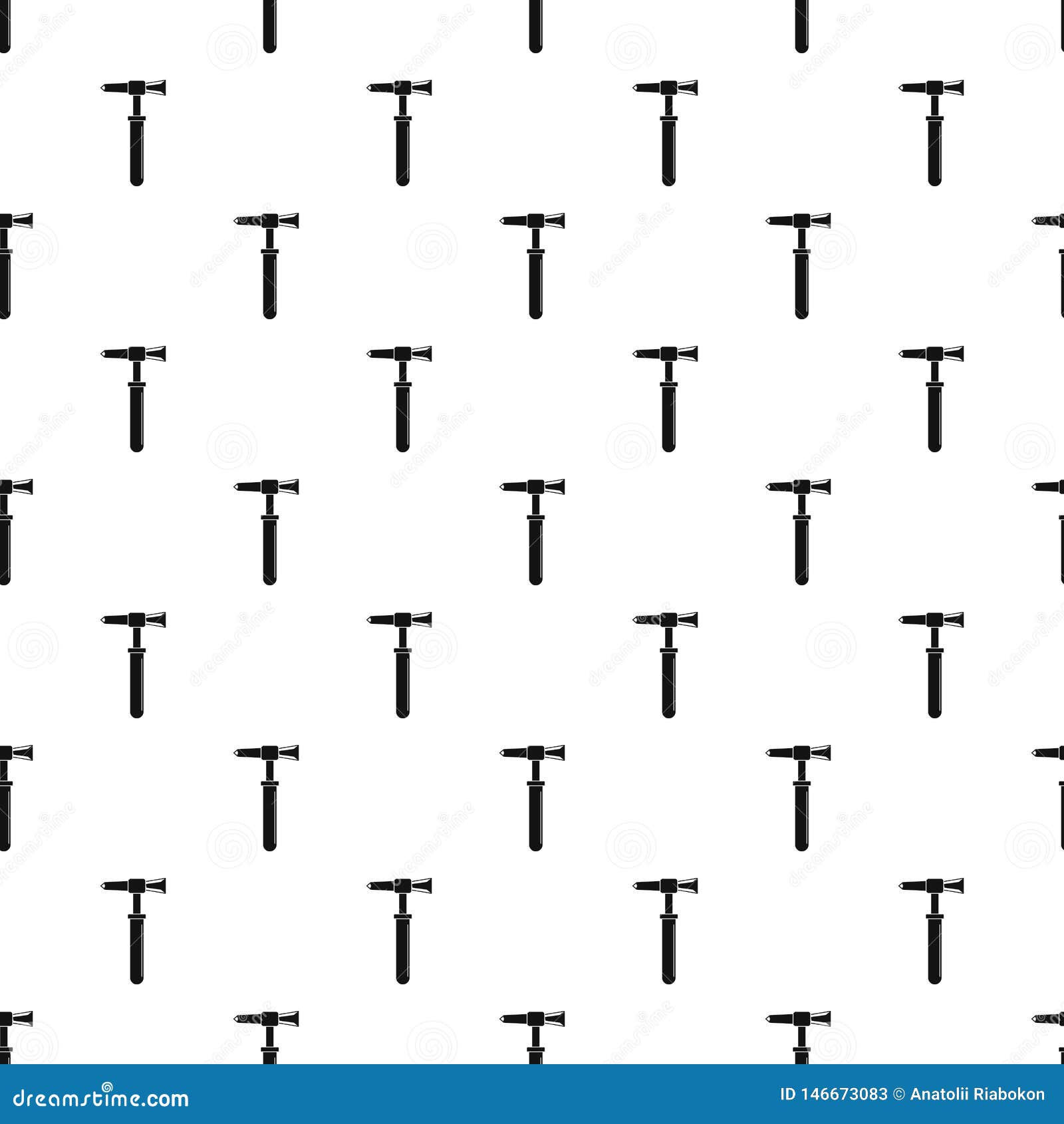 Hammer Tool Pattern Seamless Vector Stock Vector - Illustration of ...
