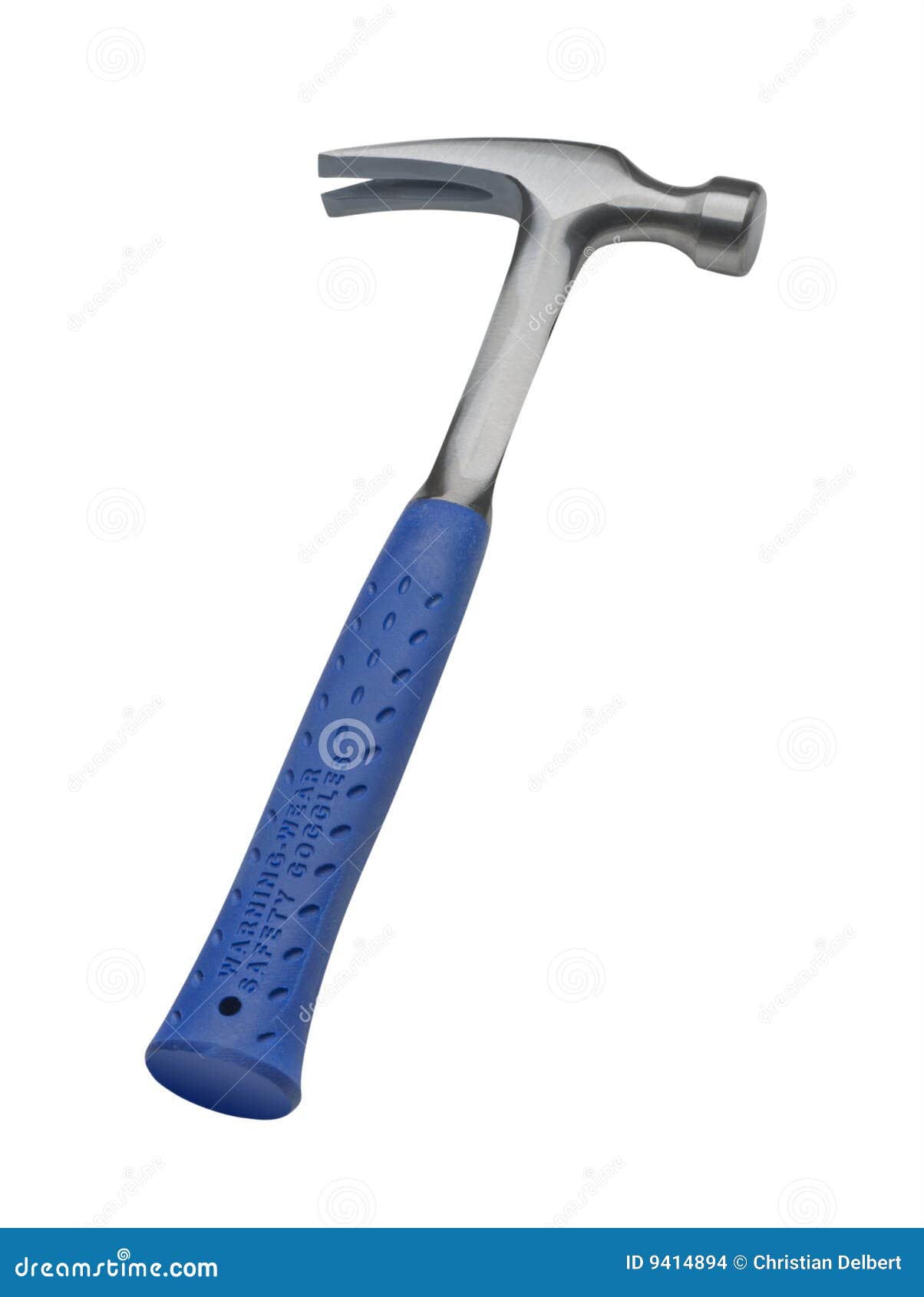 Hammer on white isolated stock photo. Image of pull, engineering - 9414894