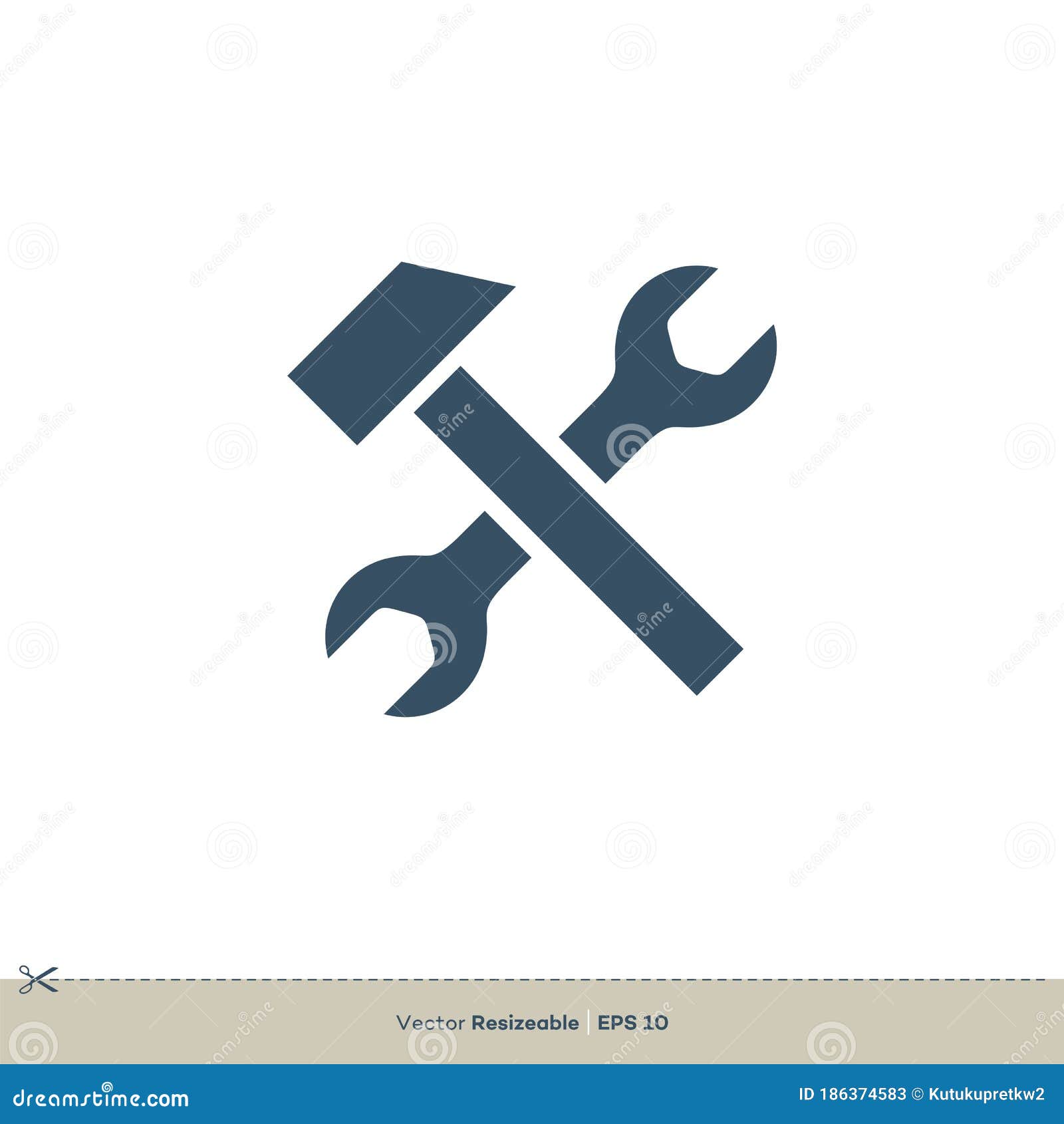 Hammer and Wrench Vector Logo Template Illustration Design. Vector EPS ...
