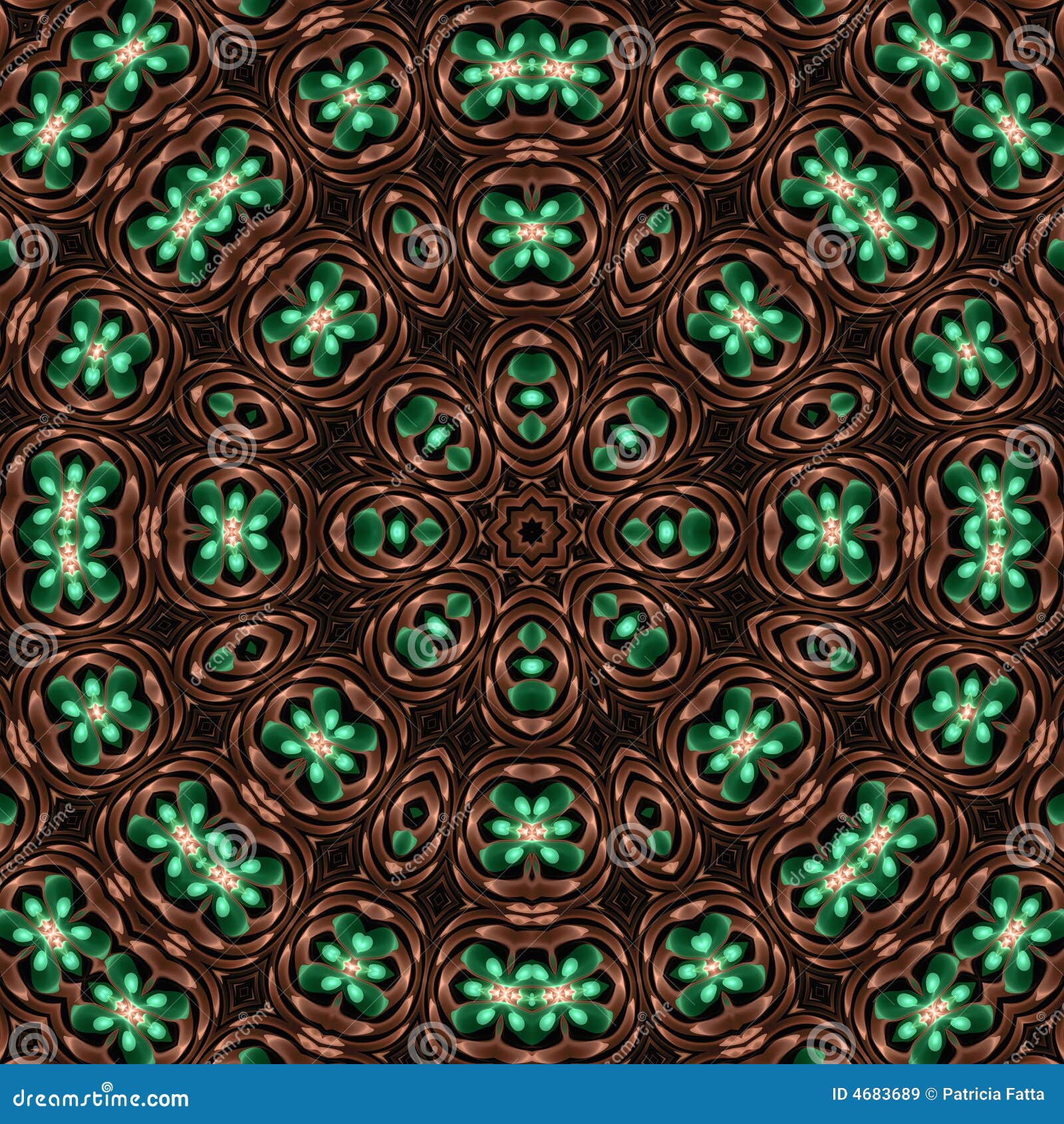 Hammered copper mandala stock illustration. Illustration of white - 4683689