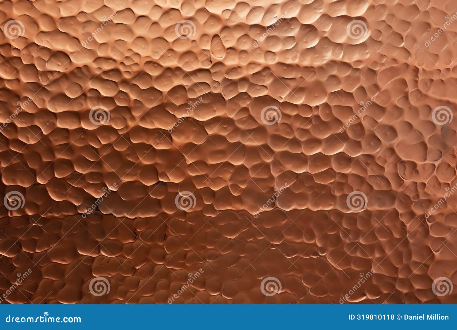 Hammered Copper Wall Texture Stock Photography | CartoonDealer.com #319810118