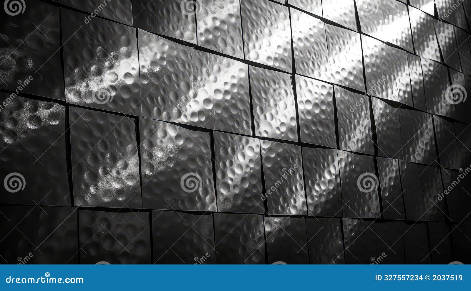 Hammered metal wall stock illustration. Illustration of artistic ...