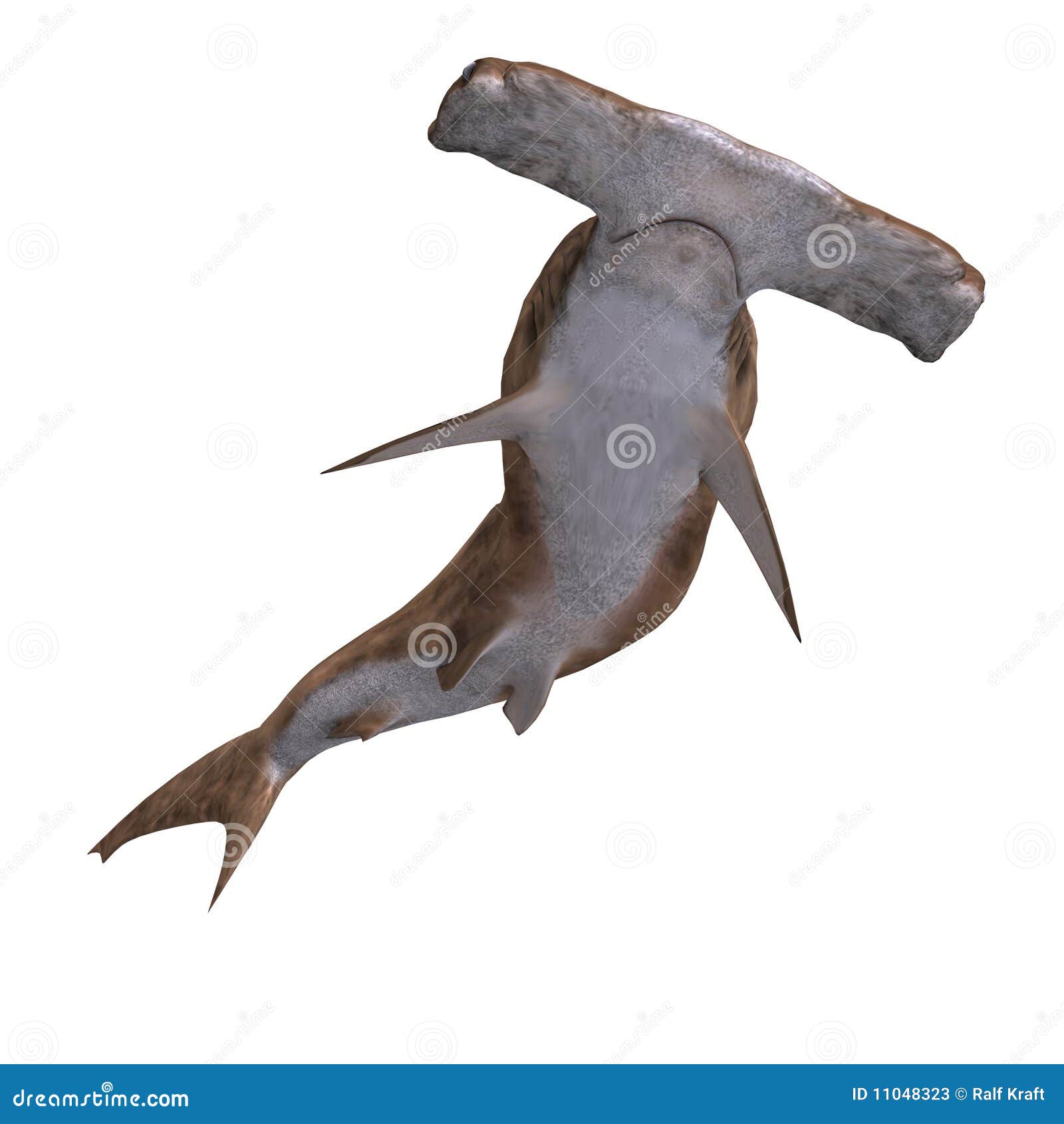 Hammerhead Shark Pixel Art. 8 Bit Fish Hammer. Marine Predator Vector ...