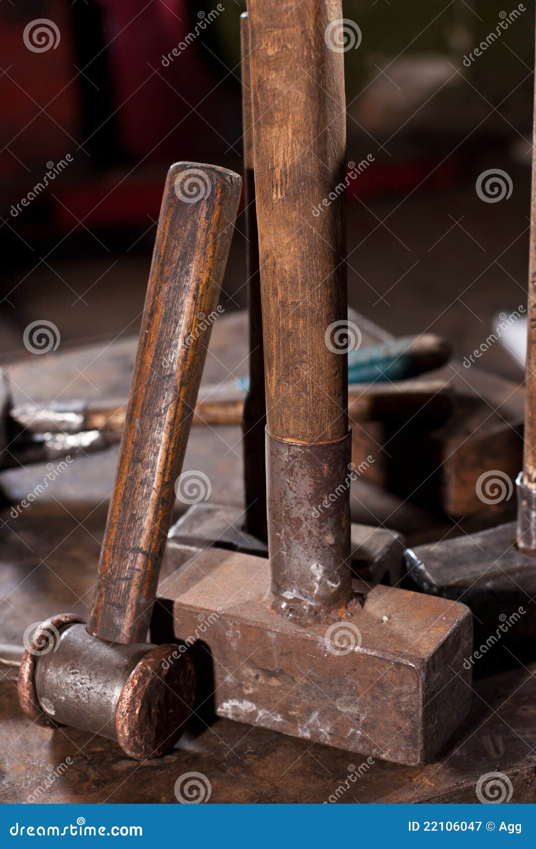 Hammers stock image. Image of work, technic, mechanic - 22106047