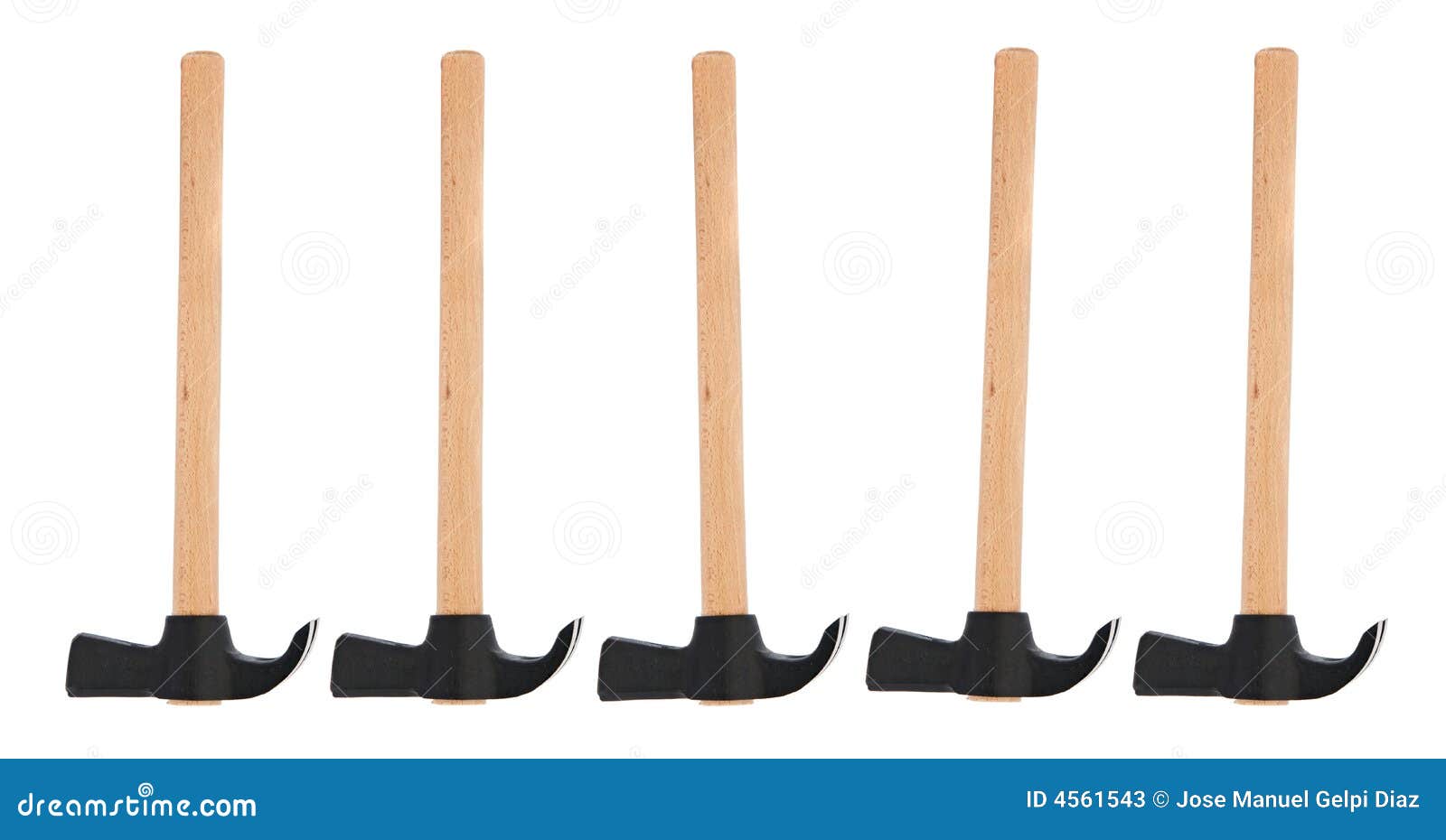 Hammers stock image. Image of closeup, five, carpentry - 4561543